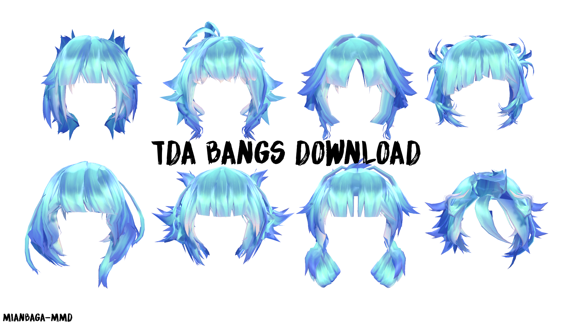 MMD TDA Bangs DL 4# by mianbaga-MMD on DeviantArt