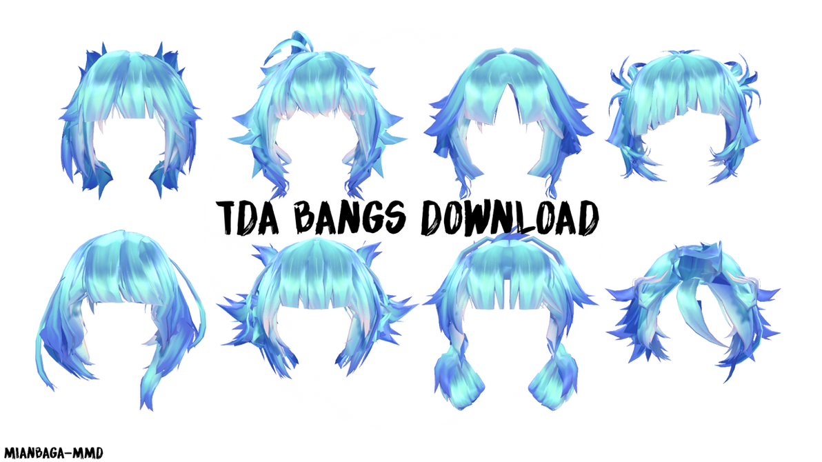 MMD TDA Bangs DL 4# by mianbaga-MMD on DeviantArt