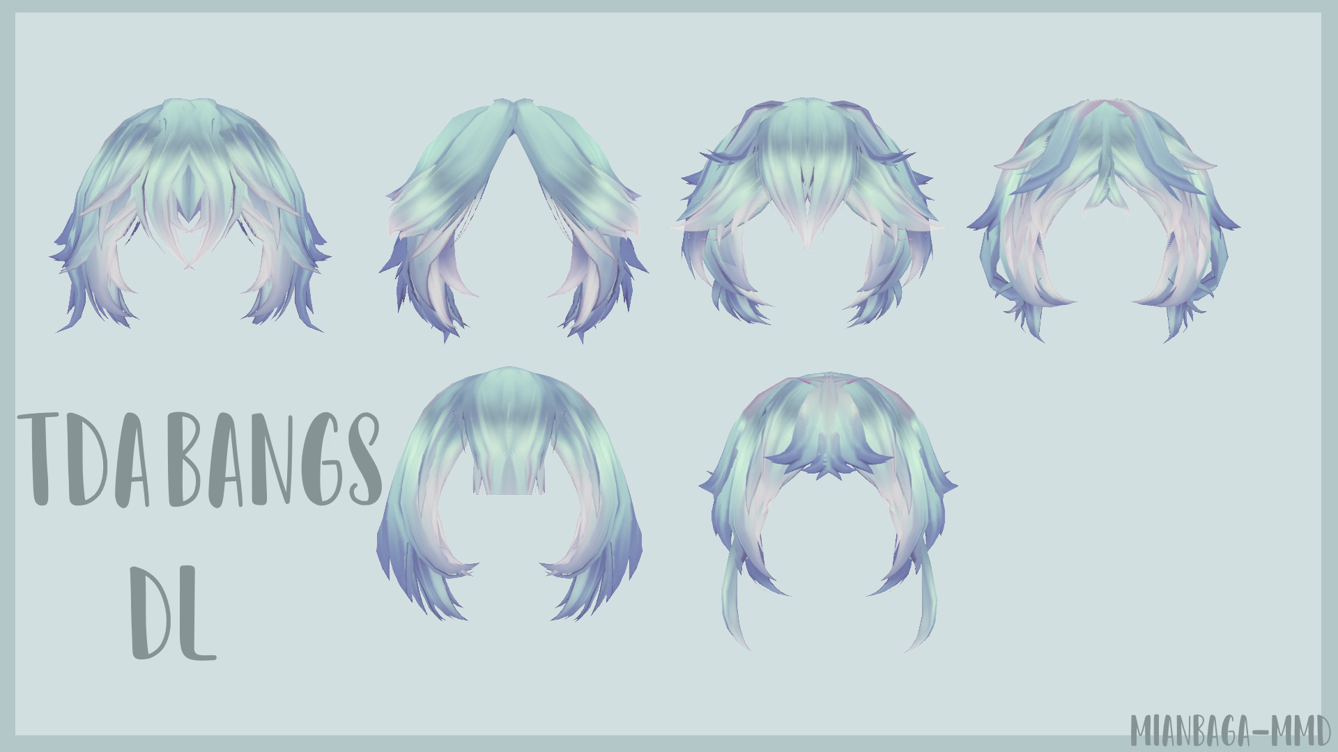 MMD TDA Bangs DL 5# by mianbaga-MMD on DeviantArt