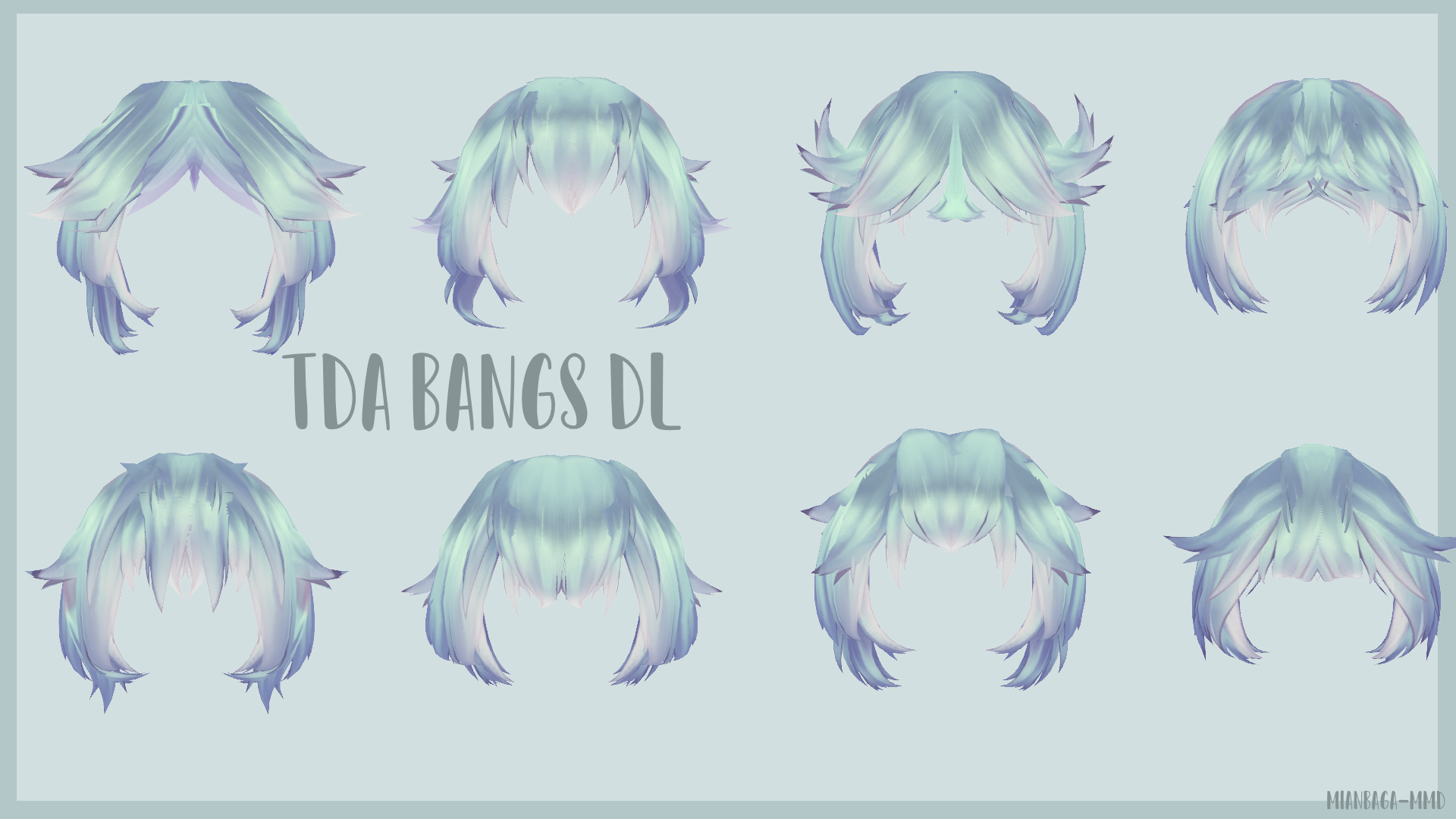 MMD TDA Bangs DL 7# by mianbaga-MMD on DeviantArt