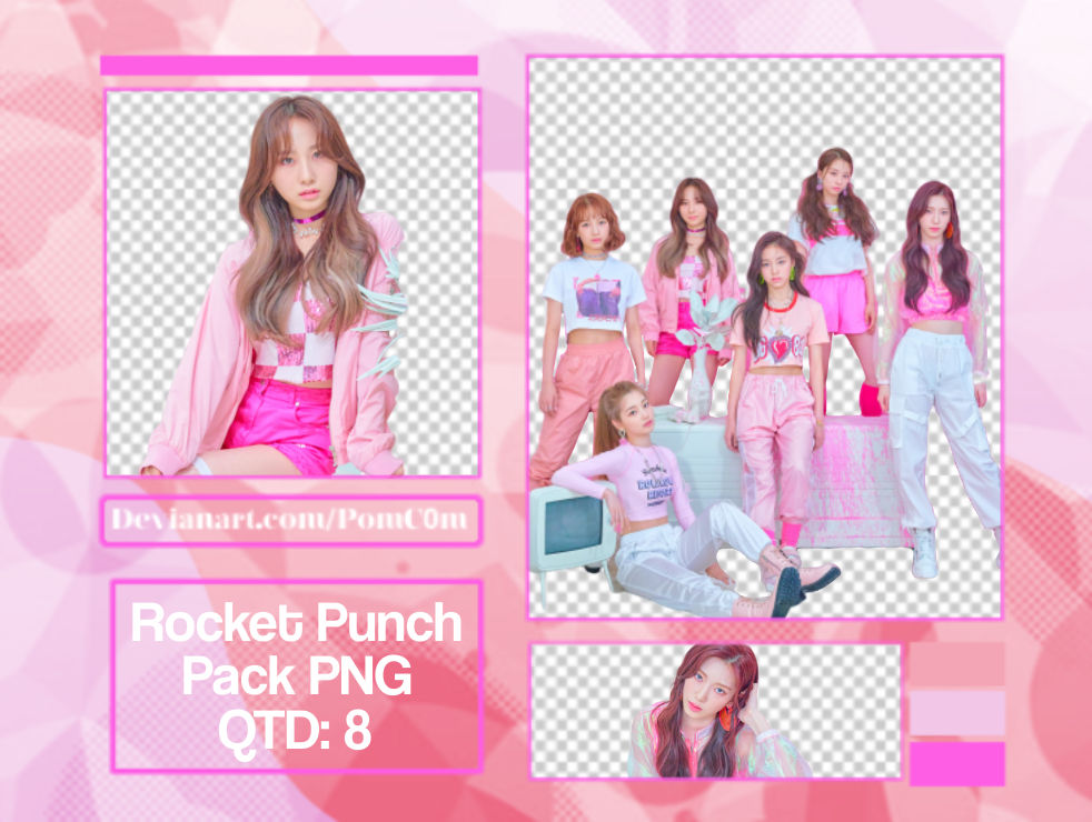 Rocket Punch PackPng by PomC0m on DeviantArt