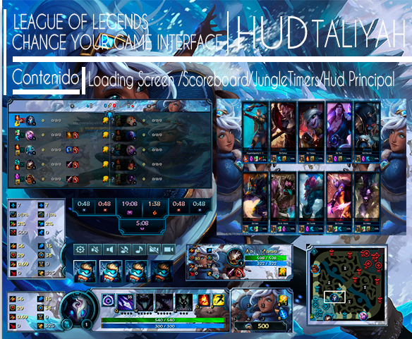 League Of Legends Hud Taliyah by JoylockDesigner on DeviantArt