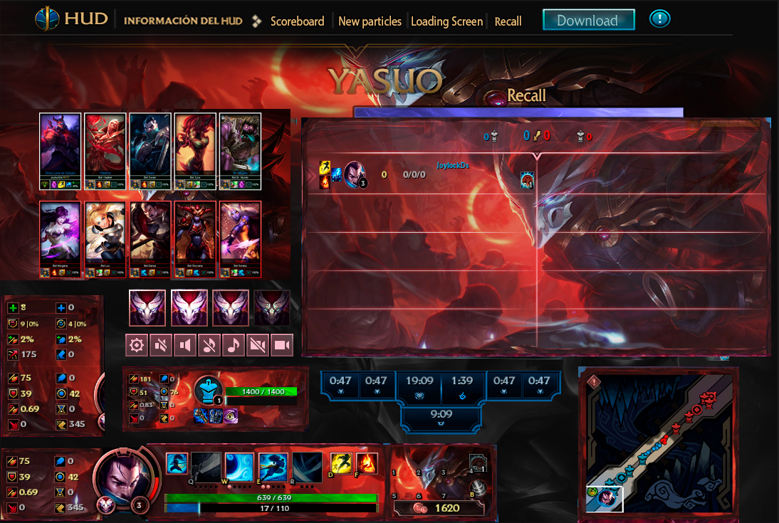 League Of Legends Hud Blood Moon Yasuo by JoylockDesigner on DeviantArt