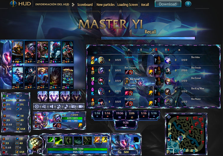 League Of Legends Hud Master Yi by JoylockDesigner on DeviantArt