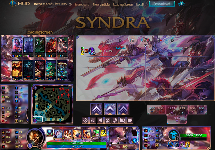 League Of Legends Hud SKT T1 Syndra by JoylockDesigner on DeviantArt