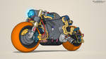Cyberpunk bike by Fernand0FC on DeviantArt