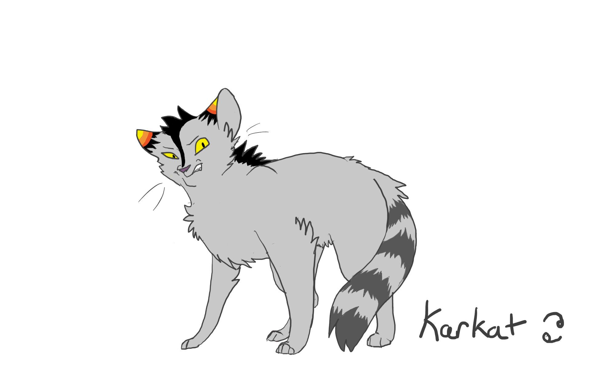 Karkat Cat Homestuck Fanart by Cerulean-Wake on DeviantArt