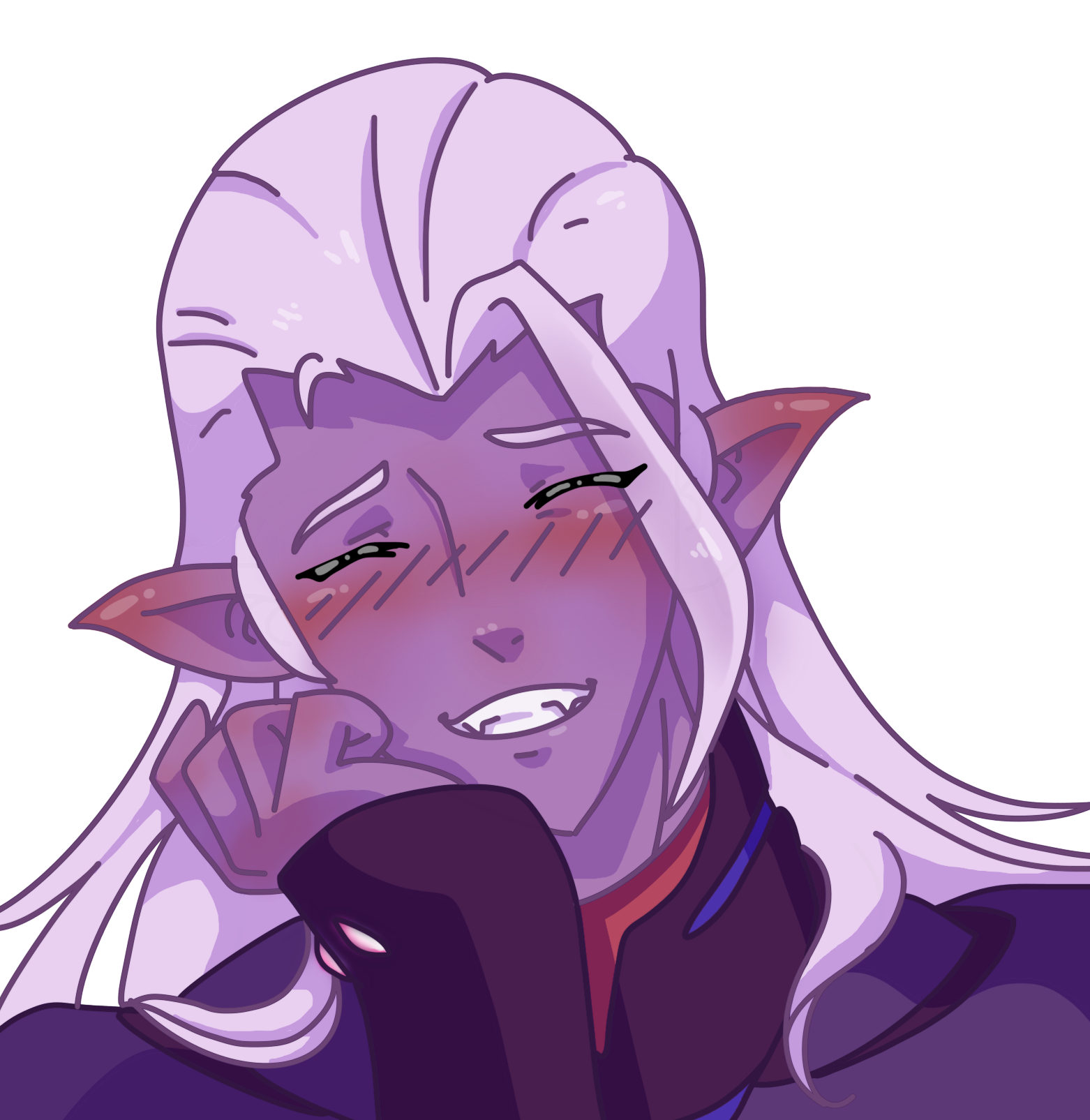 Blushing Adorable by Tassji-S on DeviantArt