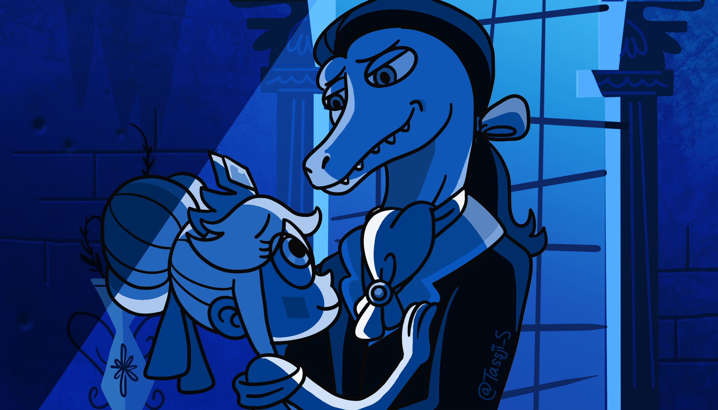 Blue Moon Ball of the Past by Tassji-S on DeviantArt