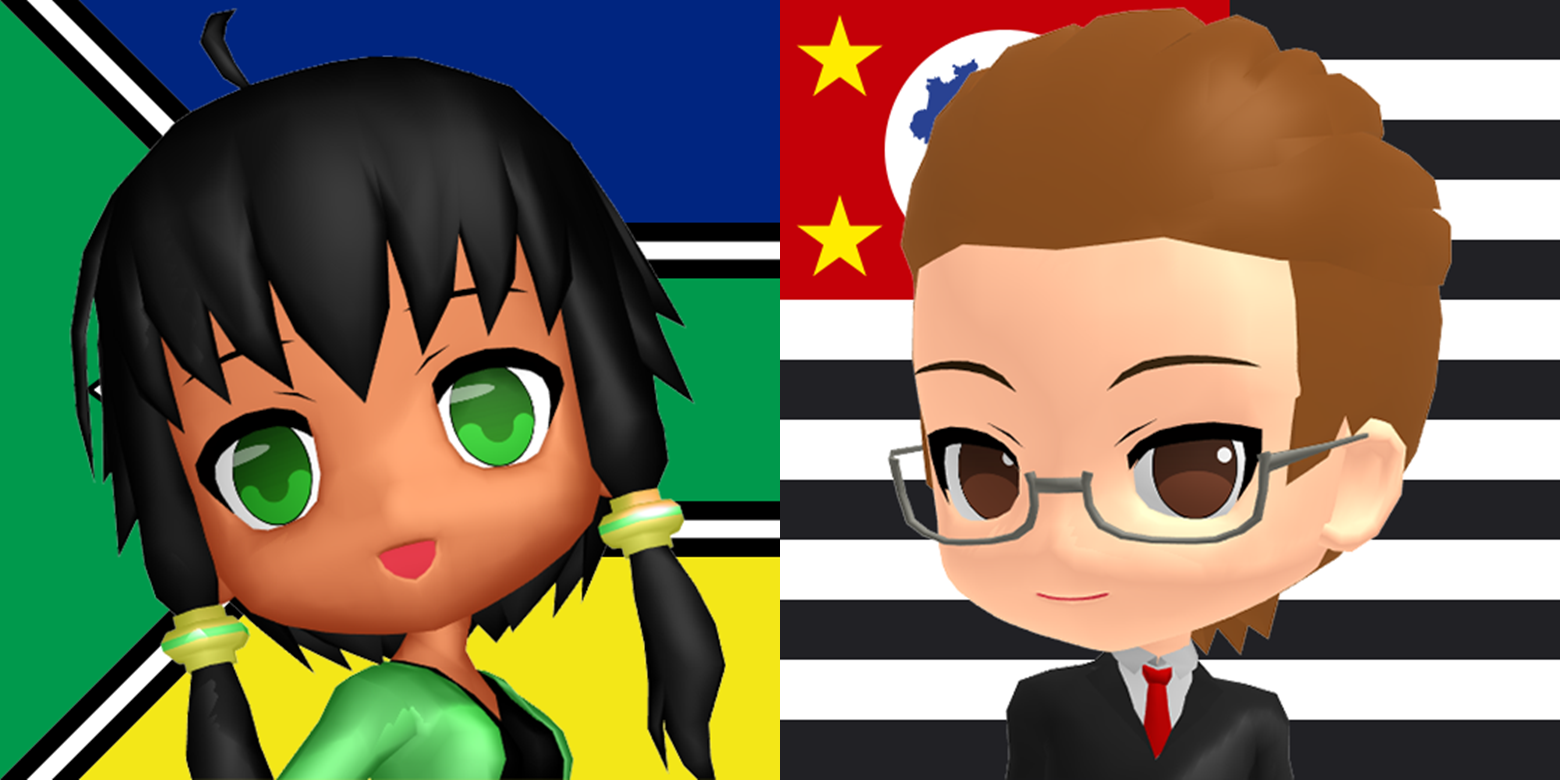 [MMD Hetalia Brazil] Sao Paulo + Amapa [Models DL] by domasan12 on ...