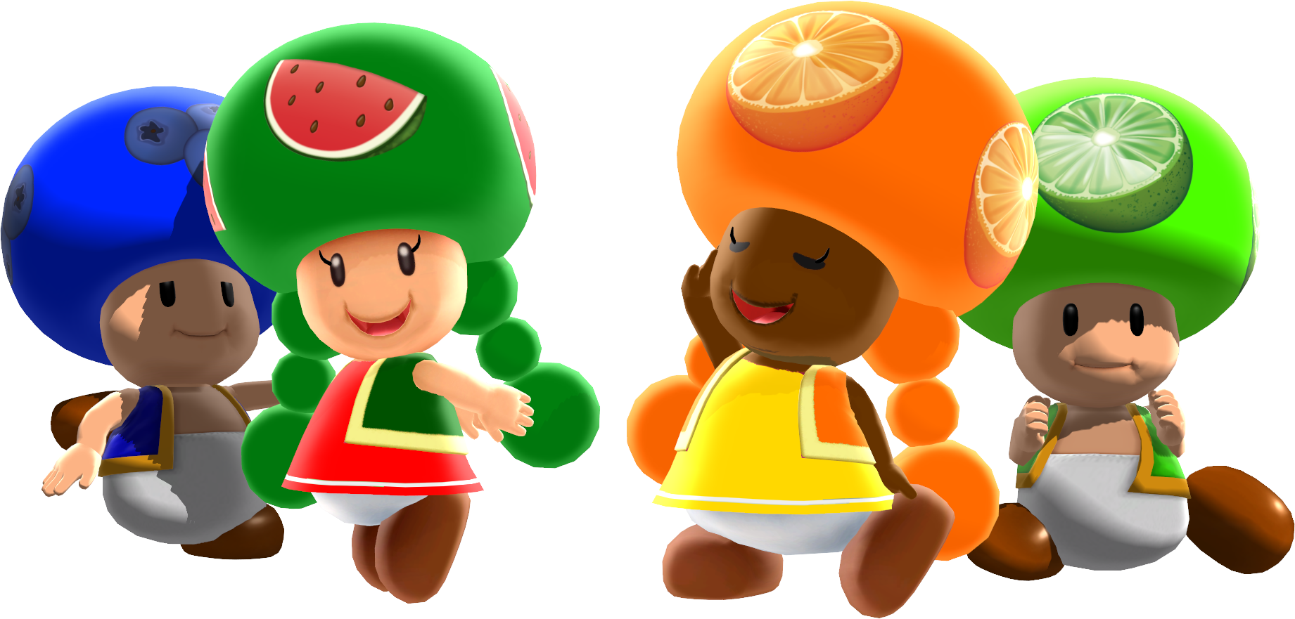 [MMD] All the FruitToads - DL by domasan12 on DeviantArt
