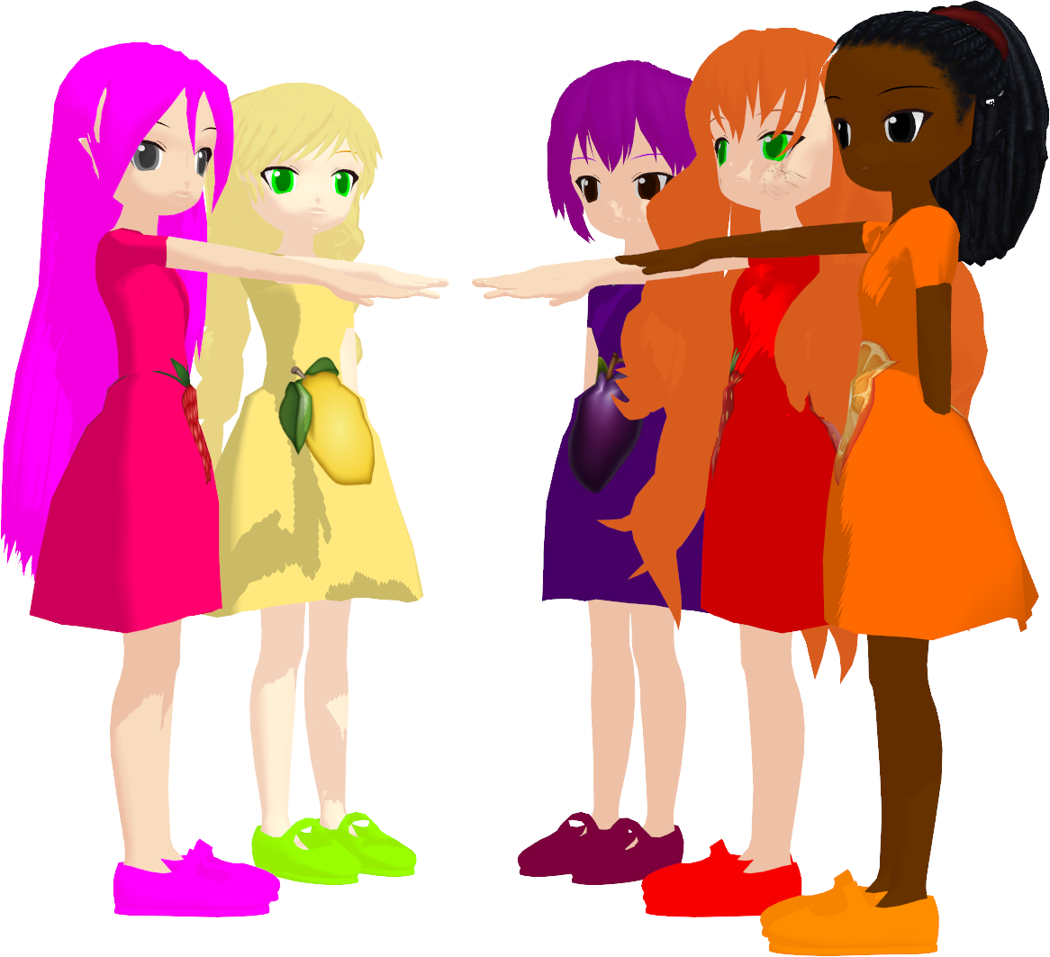 [MMD] Fruitland - Berry Force - DL by domasan12 on DeviantArt