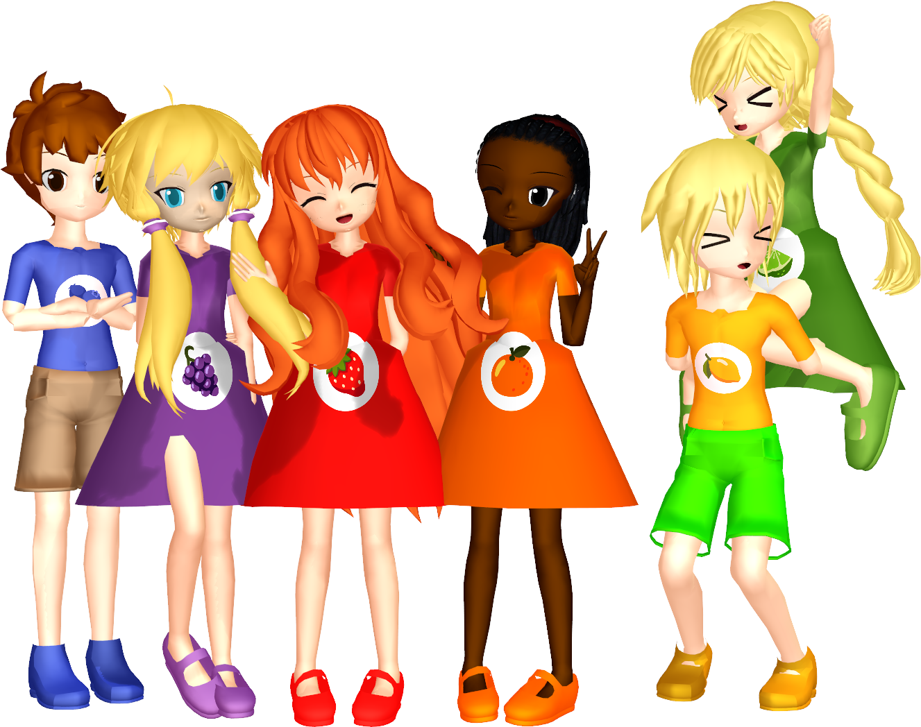 [MMD] Fruit Berry Force - Jap Ver - DL by domasan12 on DeviantArt