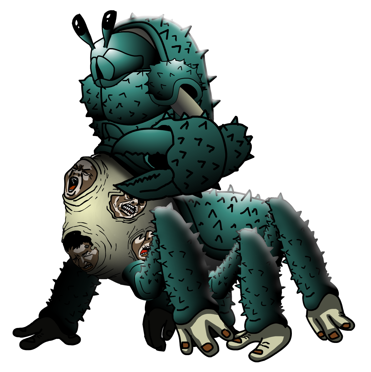 Crab boss walk by Awaymatt125 on DeviantArt