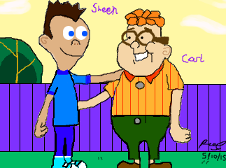 Sheen and Carl 2D by SciFifan4000 on DeviantArt