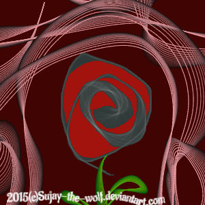 ABSTRACT ROSE * by Sujay-the-wolf on DeviantArt