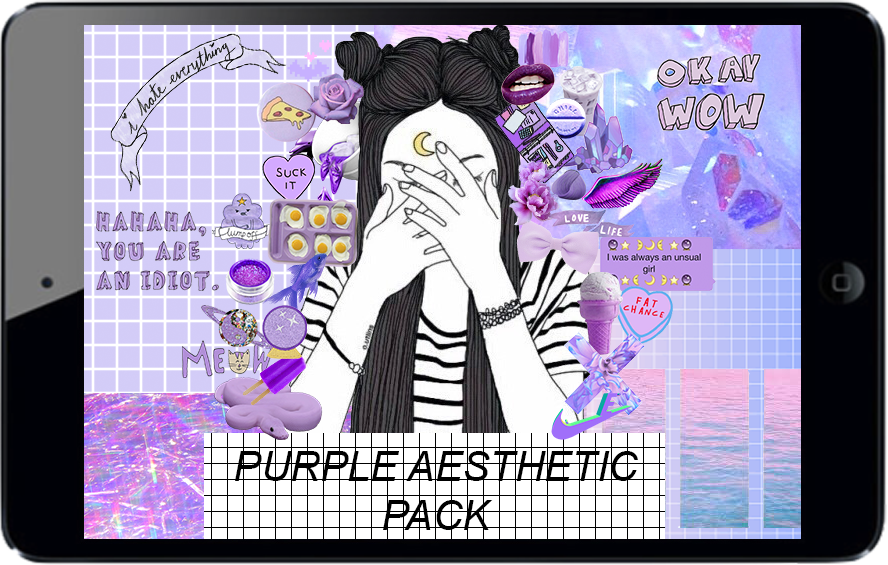 Purple aesthetic pack by GoddessSellyGomez on DeviantArt