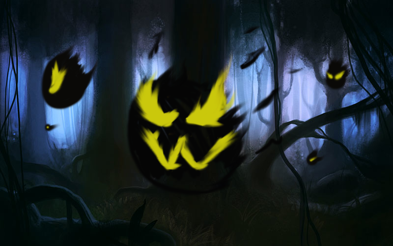 Shadow Wisp by SirBuddhaSnacks on DeviantArt