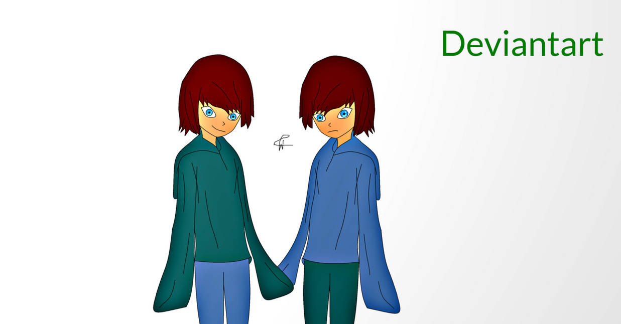 Anime Twins 1 By Amlli12345 On Deviantart