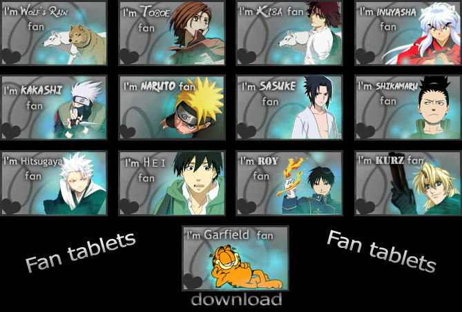 Fan tablets by Bajbi on DeviantArt