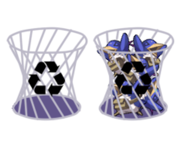 Prinny Recycling bin icons by nightfright9 on DeviantArt