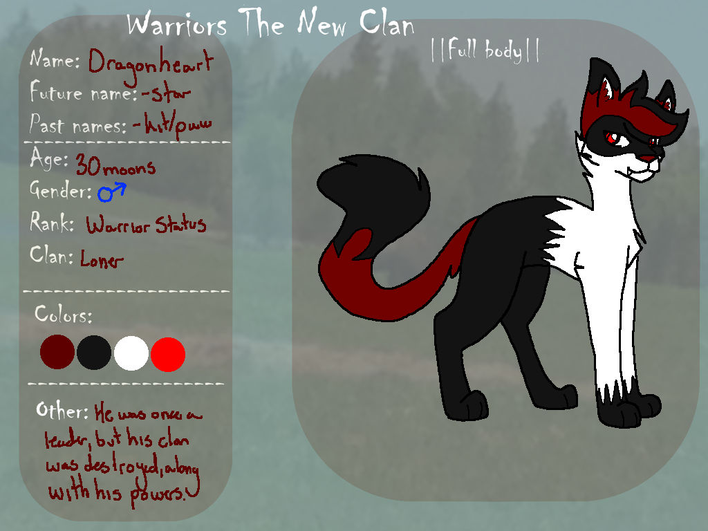 Dragonheart/star's bio by MarbleMoonCat on DeviantArt