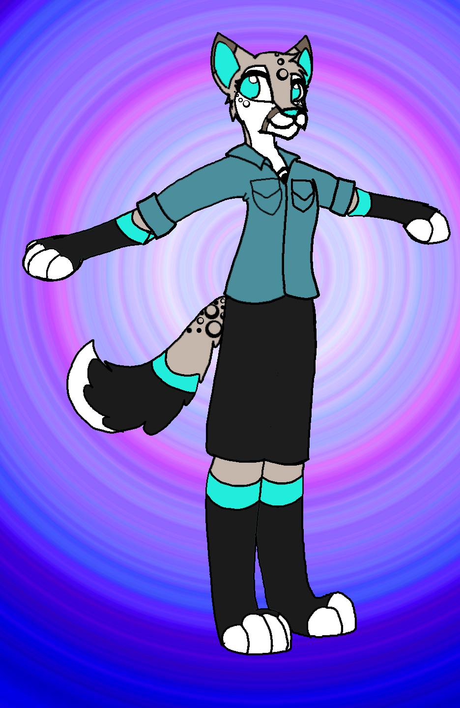 Fursona design Part 2 by MarbleMoonCat on DeviantArt