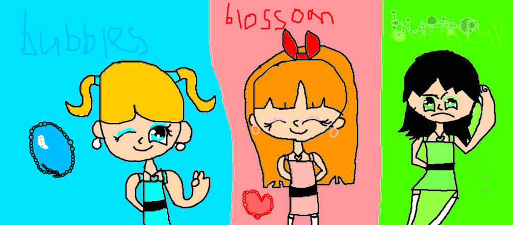 the ppg kids as humans by darkbrat18 on DeviantArt