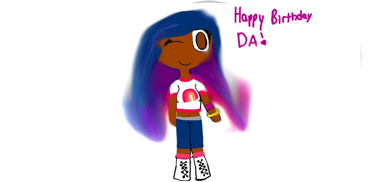 Happy Birthday DA! by astraXriss on DeviantArt