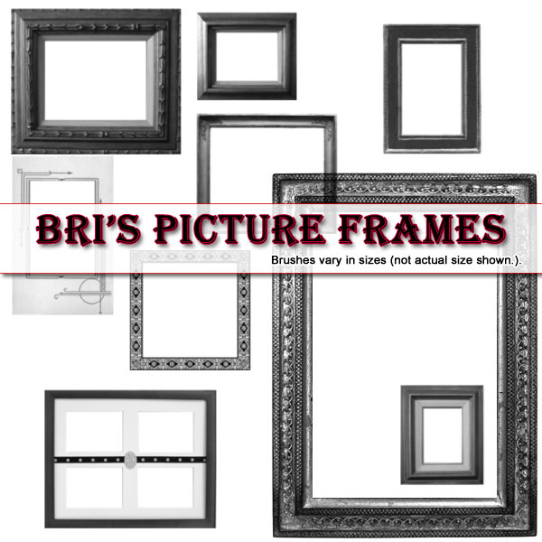 Bri's Picture Frame brushes by rabidbribri on DeviantArt