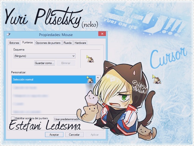 Yuri on Ice - Yurio Neko - Cursor FOR FREE by Estefani-Ledesma13 on ...