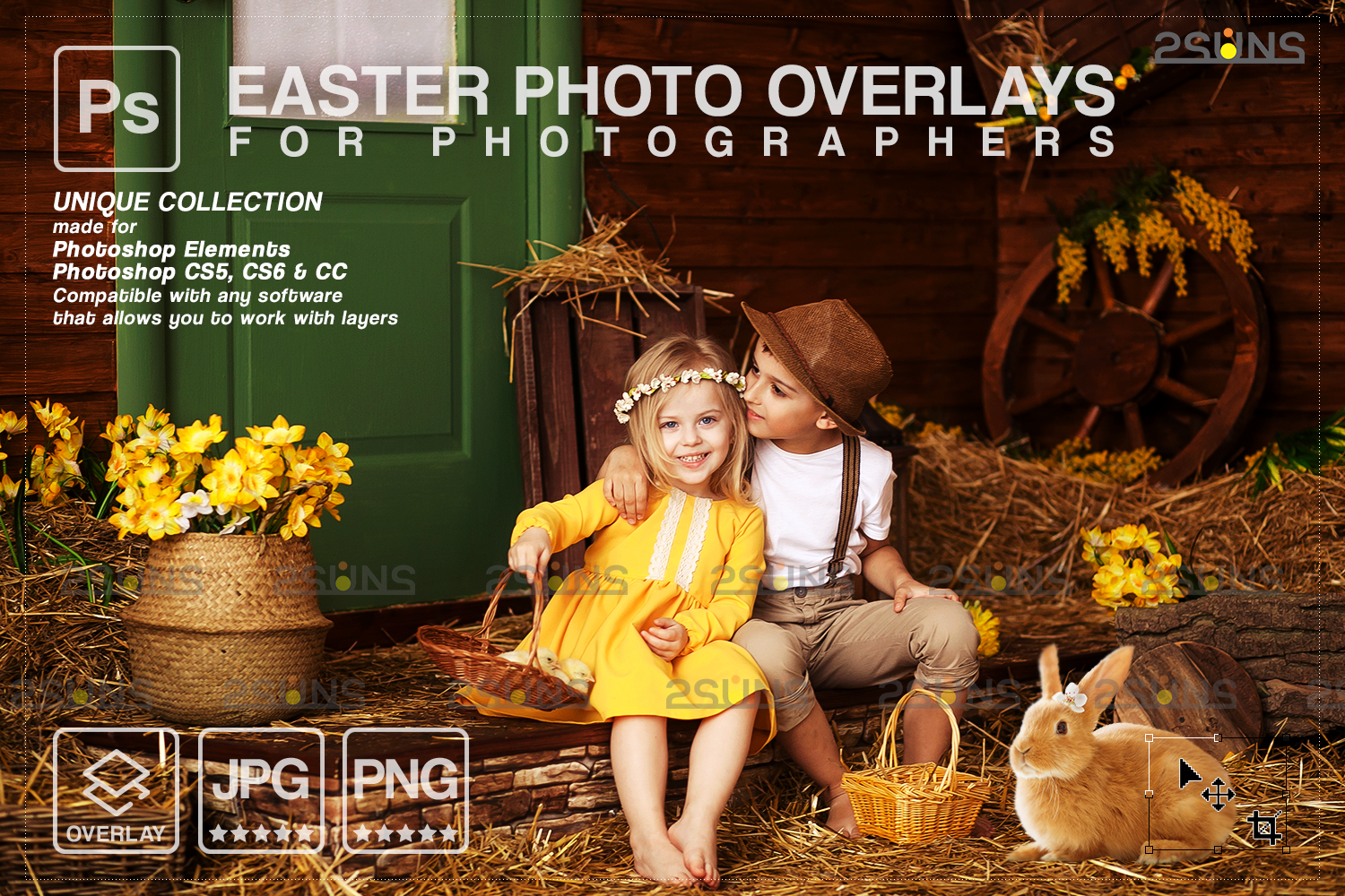 Easter bunny overlay Easter digital backdrops by 2SUNS1 on DeviantArt