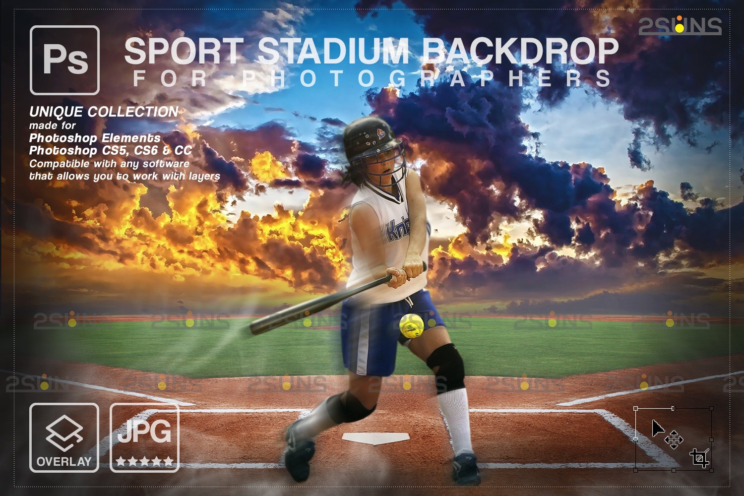 Digital Backdrop SOFTBALL Sport Stadium Overlay by 2SUNS1 on DeviantArt