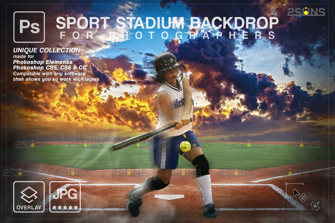 Digital Backdrop SOFTBALL Sport Stadium Overlay by 2SUNS1 on DeviantArt