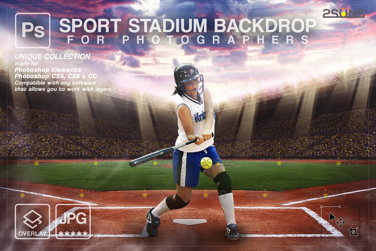 Digital Backdrop SOFTBALL Sport Stadium Overlay by 2SUNS1 on DeviantArt