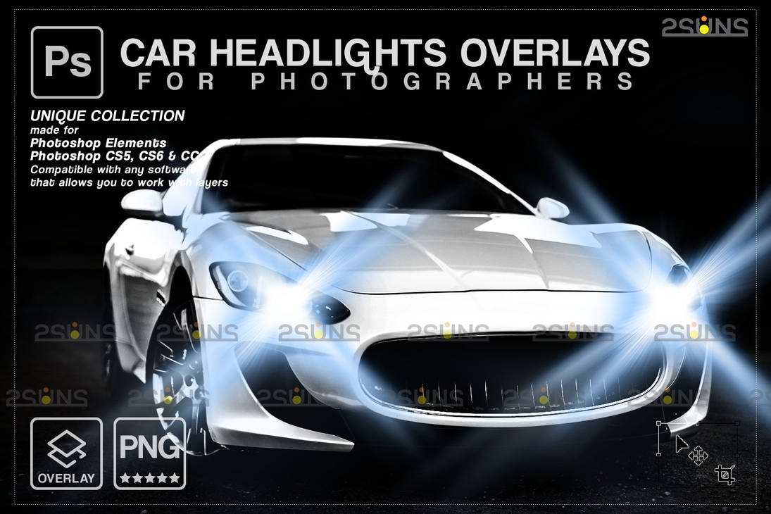 Car Headlights Photo Overlays, Photoshop overlay by 2SUNS1 on DeviantArt