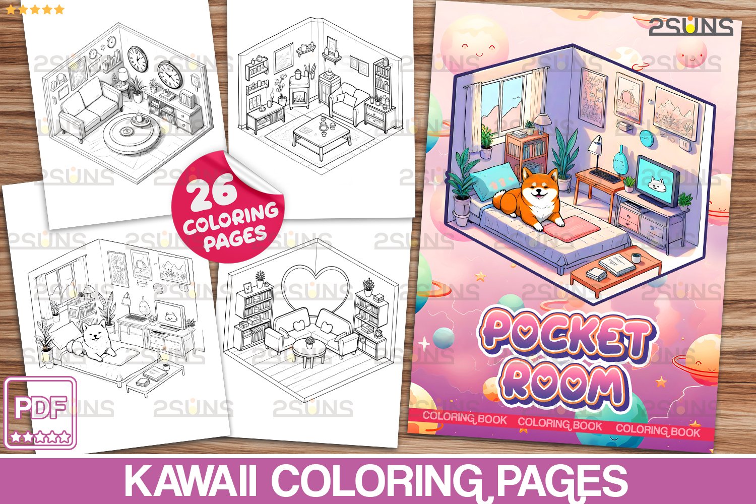 Kawaii Coloring pages, Printable Adult Coloring by 2SUNS1 on DeviantArt