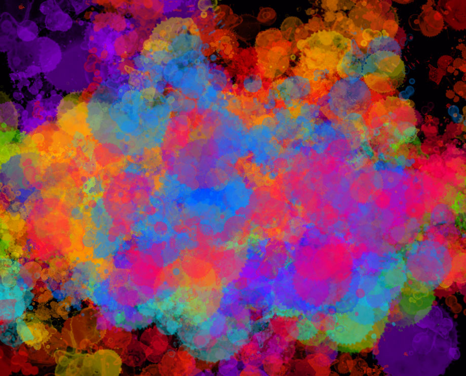 Splatter of rainbow by Pugzdraw123 on DeviantArt