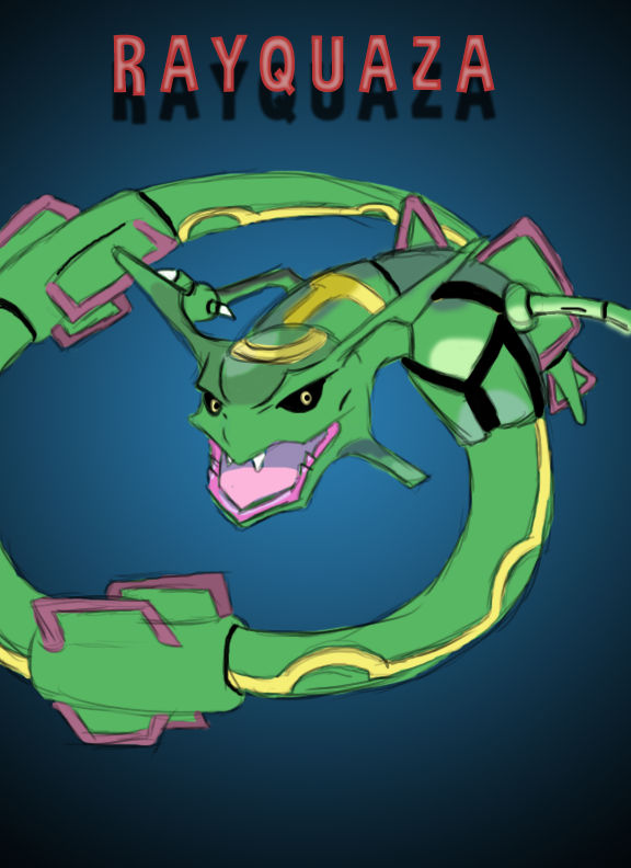 Rayquaza by Okulacreator012 on DeviantArt