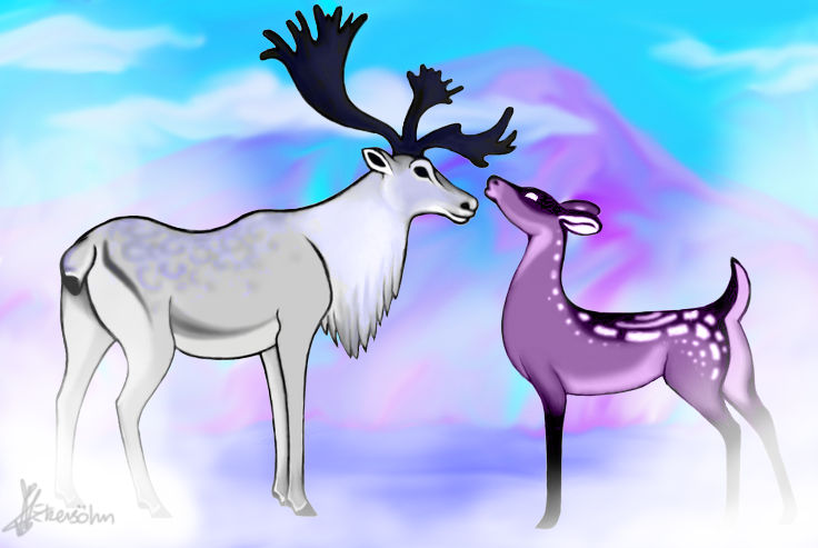 Fantasy Deer by Joiehope on DeviantArt