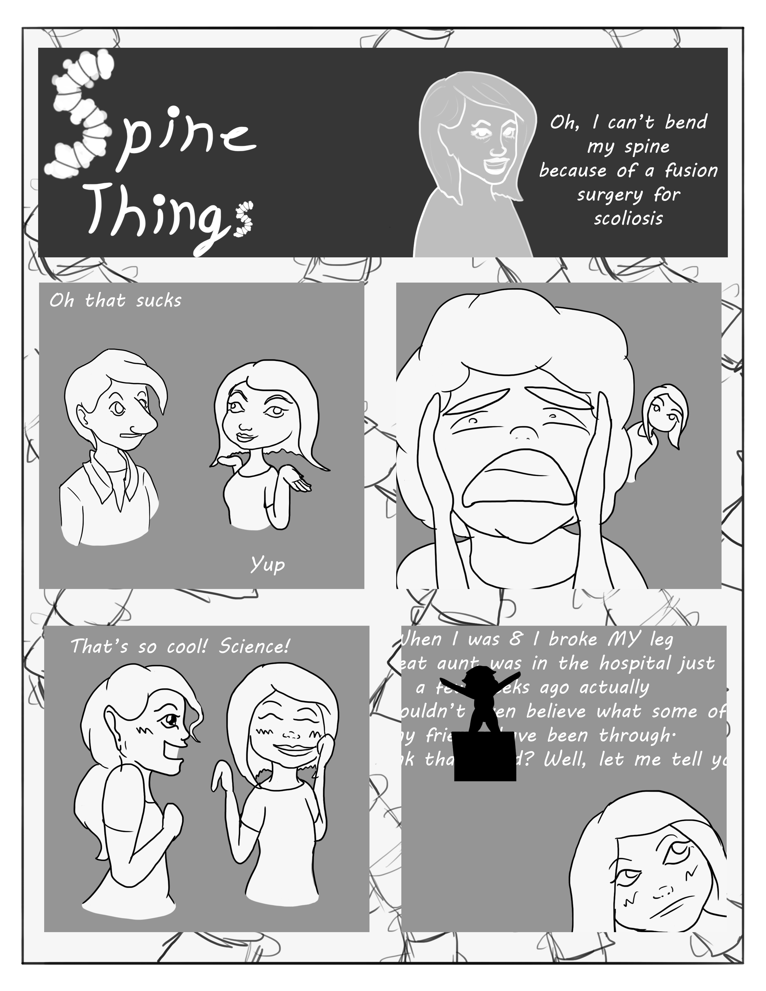 Spine Comic - Reactions by WingedTitanium on DeviantArt