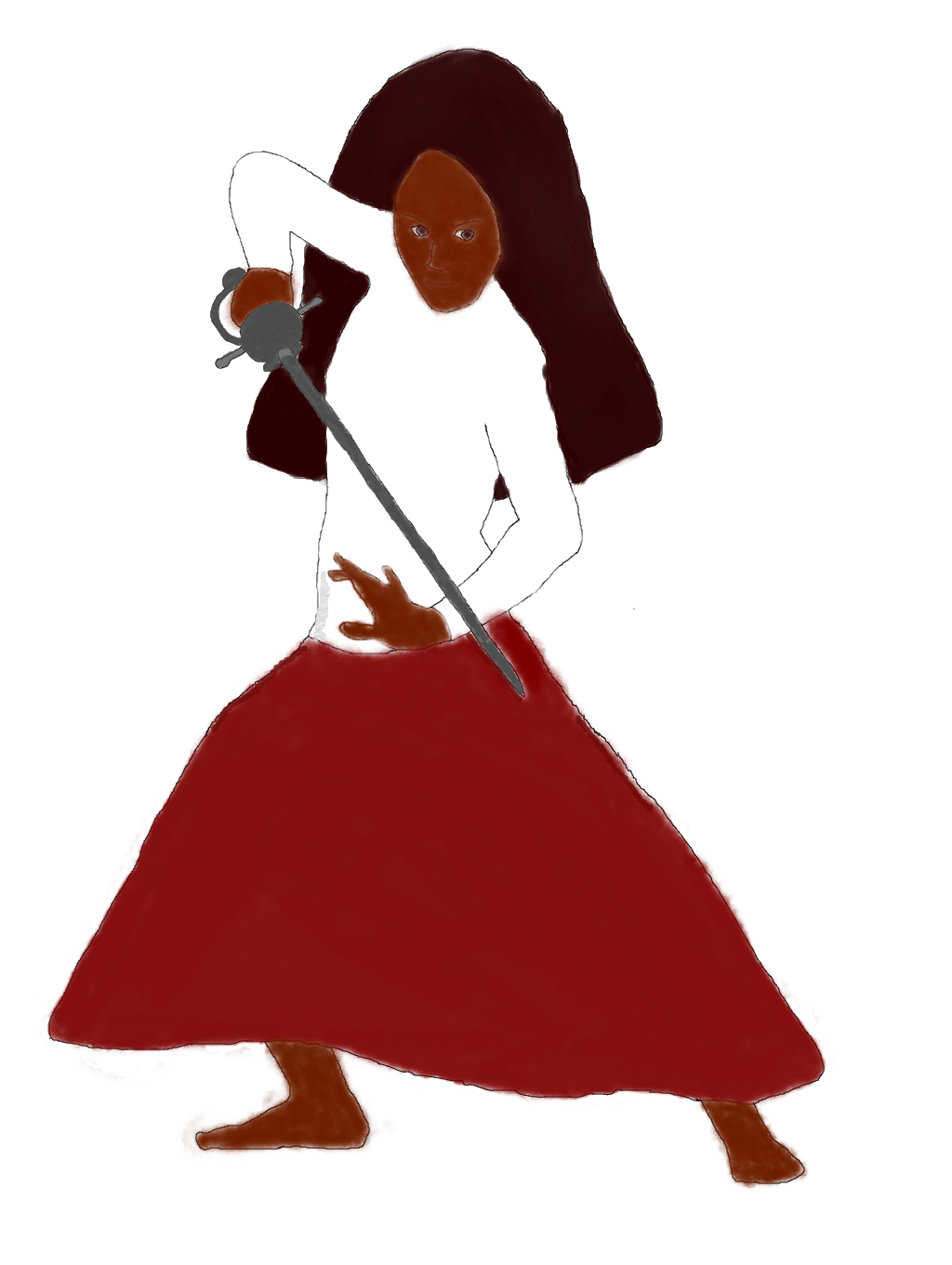 OC: Fighter Pose by HayzyKids on DeviantArt