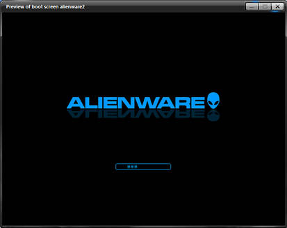 Alienware Boot Screen By