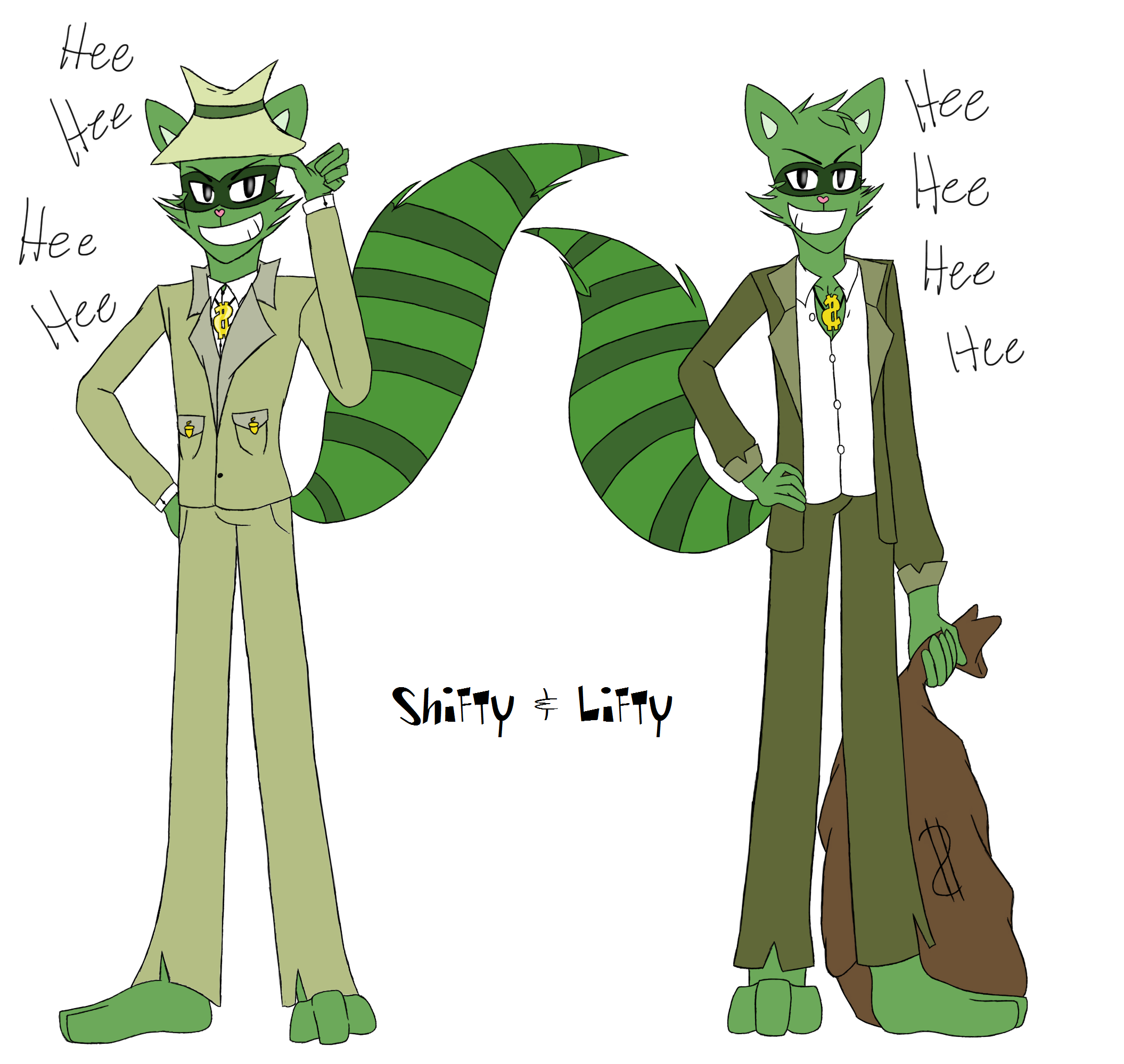 Shifty and Lifty HTF by SleepyHoneyBee on DeviantArt