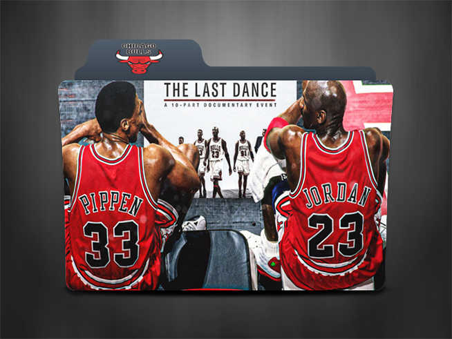 The Last Dance (2020) Folder Icon by cocaaaine on DeviantArt