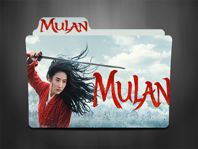 Mulan (2020) Folder Icon v2. by cocaaaine on DeviantArt