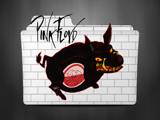Pink Floyd: The Wall (PIG) Folder Icon by cocaaaine on DeviantArt