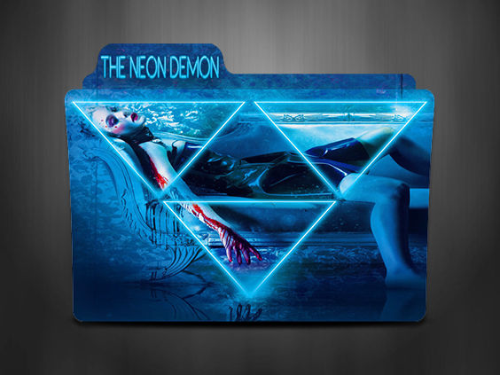 The Neon Demon (2016) Folder Icon v2 by cocaaaine on DeviantArt