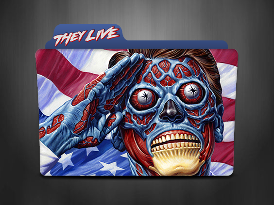 They Live (1988) Folder Icon by cocaaaine on DeviantArt