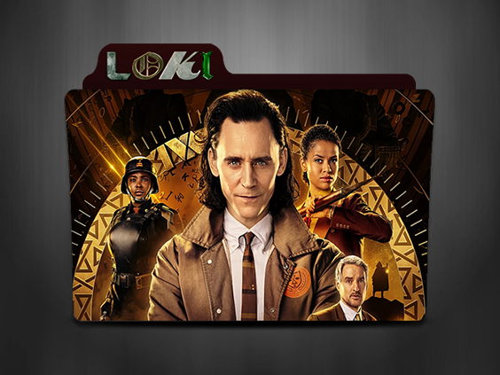 Loki (TV Series 2021-) Folder Icon v2 by cocaaaine on DeviantArt